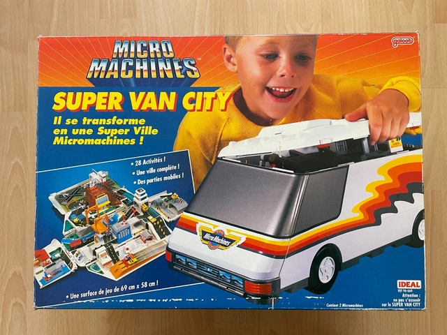 MICRO MACHINES SUPER Van City 1991 Vintage Galoob Toy Jouet Complet EUR ...