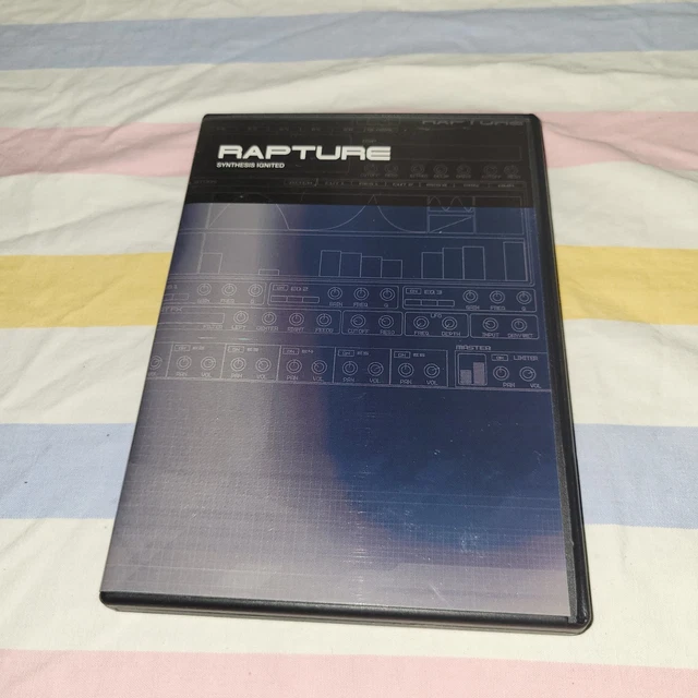 CAKEWALK RAPTURE VERSION 1.0 VSTi Synth Software Disc PC/Mac Audio ...