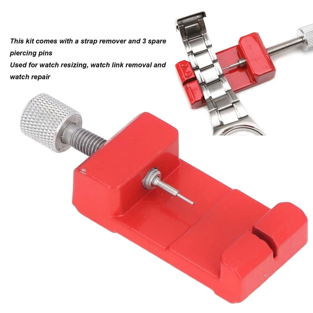 WATCH BAND LINK Remover Strap Size Adjustment Tool Watch Pin Removal ...