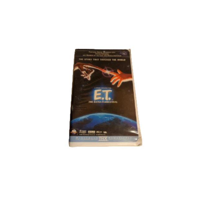 ET MOVIE VHS The Extra-Terrestrial 1996 Remastered Film E.T. Drew ...