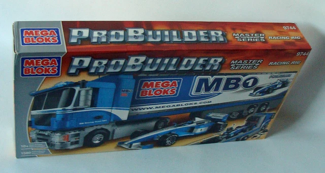 MEGA BLOKS PROBUILDER 9744 - Master Series Racing Rig 1580 Teile 10 ...