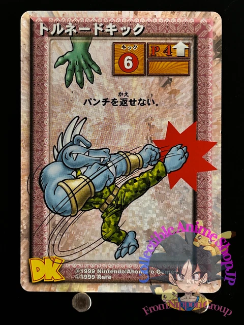 KRUSHA DONKEY KONG Card K1016U NINTENDO Japanese TCG Game Collection DK ...
