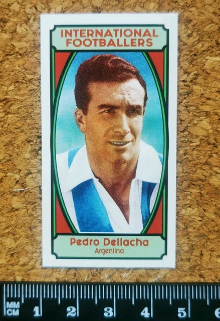 CARTA CALCIO EMPIRE International Footballers - PEDRO DELLACHA ...