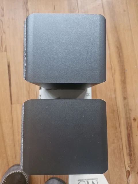 MORDAUNT SHORT PREMIER MS302 Satellite Speaker Pair: Boxed £35.00 ...