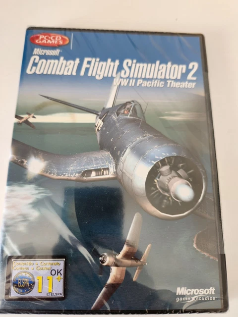 NEW & SEALED Combat Flight Simulator 2 WWII Pacific Theater Microsoft £ ...