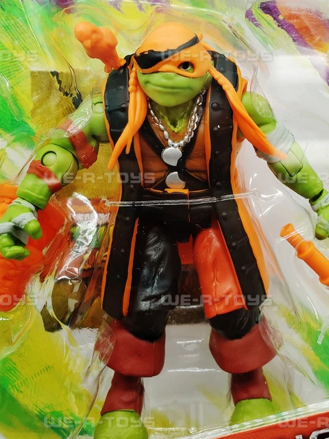TEENAGE MUTANT NINJA Turtles Michelangelo Pirate Figurine Playmates ...