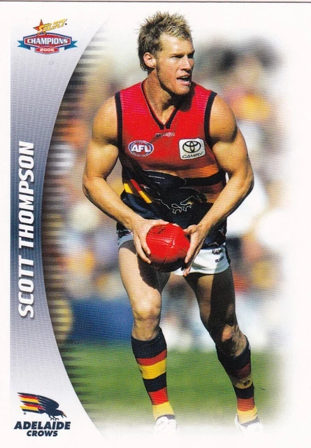 AFL 2006 SELECT Adelaide Crows - Scott Thompson Card No.10 $2.18 ...