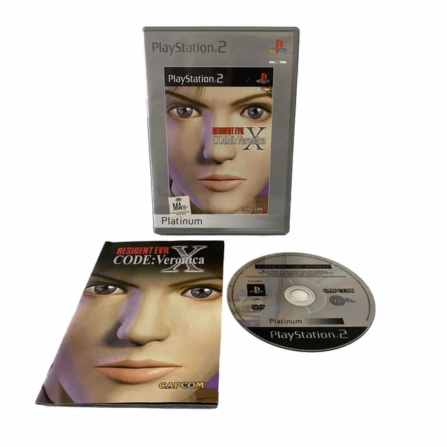 RESIDENT EVIL CODE: Veronica X PS2 Complete + Manual PAL Playstation Platinum EUR 21,89 ...