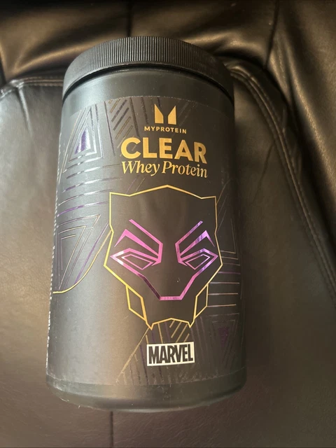MYPROTEIN CLEAR PROTEIN 500G Marvel Ltd Edition Blue Raspberry Flav Exp ...