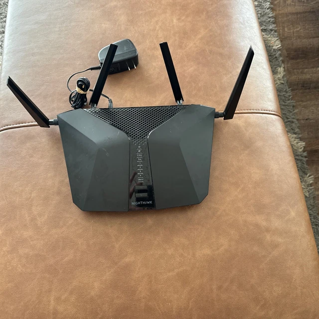 NETGEAR NIGHTHAWK AX5400 Wi-Fi 6 Router - Black (RAX50) W/power Cord ...