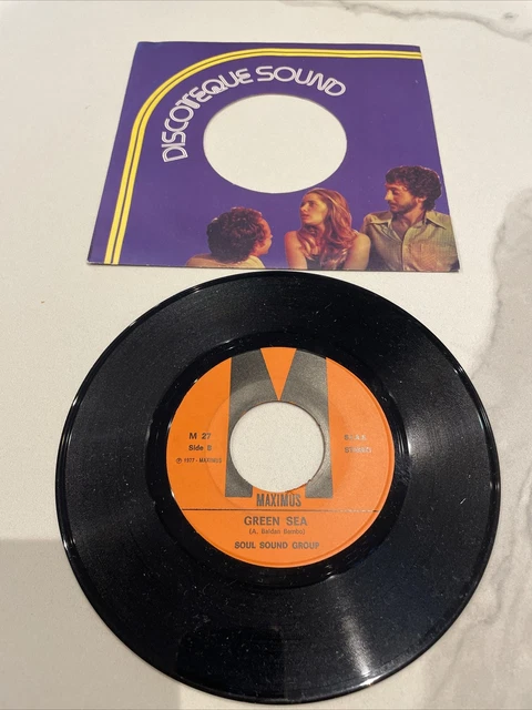 45 SOUL SOUND GROUP Silvi Concert GREEN SEA funk boogie disco 7 OG Maximus EUR 19,99 - PicClick FR
