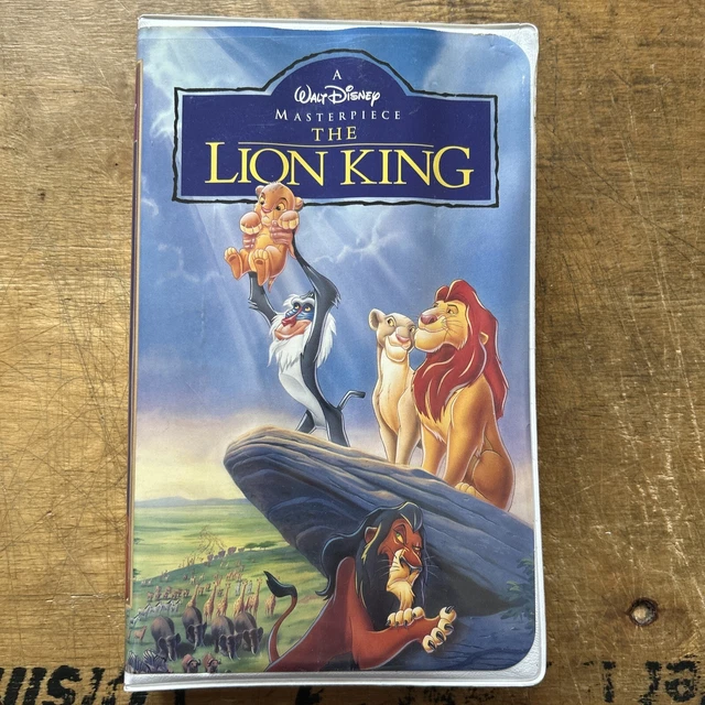 DISNEY THE LION King - Big Box Clamshell VHS video tape £10.00 ...