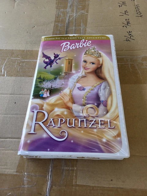 BARBIE AS RAPUNZEL (VHS, 2002) GUC SEE PICTURES TESTED A++++++ £11.27 ...