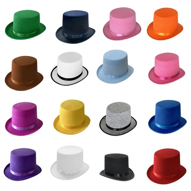 FELT HAT GENTLEMAN Cosplay Magician Props for Party Adult Kids Show £7. ...