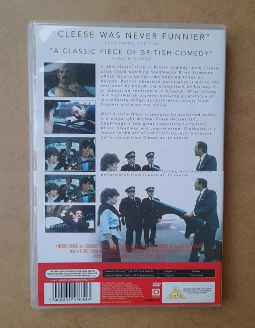 CLOCKWISE DVD - John Cleese, Alison Steadman 1986 British Comedy Road ...
