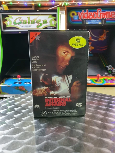 INTERNAL AFFAIRS - Richard Gere - VHS Movie - Video Tape - Big Box Ex Rental $7.57 - PicClick AU
