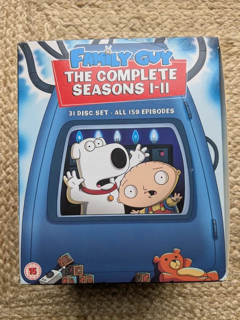 FAMILY GUY THE Complete Seasons 1-11 DVD Box Set £15.06 - PicClick UK