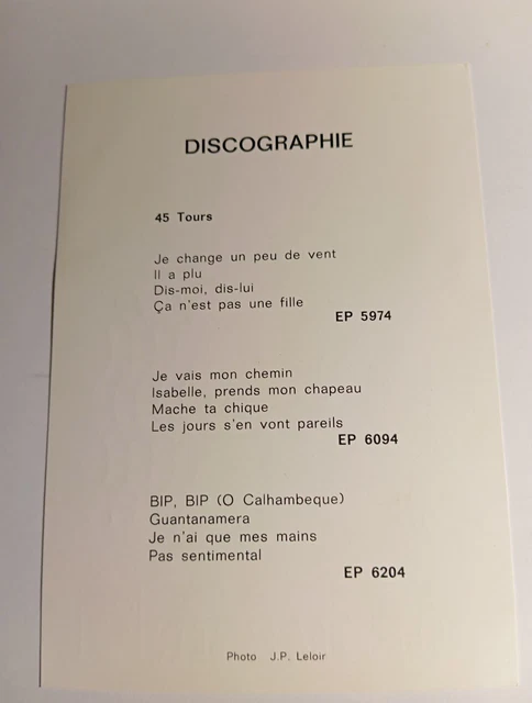 AUTOGRAPHE DE JOE Dassin Sur Carte 10/15 Cm EUR 25,00 - PicClick FR