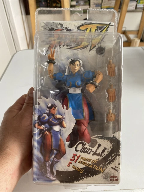 NEW CAPCOM STREET Fighter IV CHUN-LI Action Figure Box Set £16.99 ...
