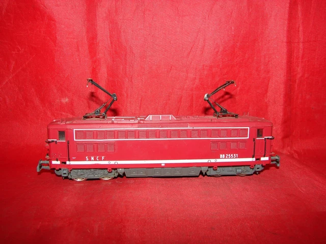 JOUEF HO LOCOMOTIVE Electrique Bb 25531 Sncf Train 8362 Rouge EUR 70,00 - PicClick FR
