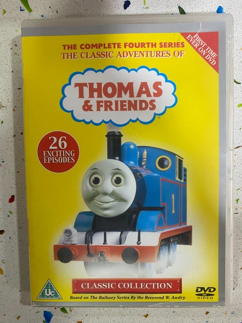CLASSIC ADVENTURES OF Thomas & Friends DVD the Complete Fourth Series ...