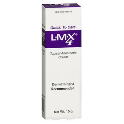 LMX 4% TOPICAL Anesthetic Cream 15 gm by Lmx EUR 47,29 - PicClick FR