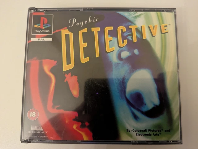 RARE PS1 - Psychic Detective Pal Uk Boxed Three Disk Pal Boxed Game £76 ...