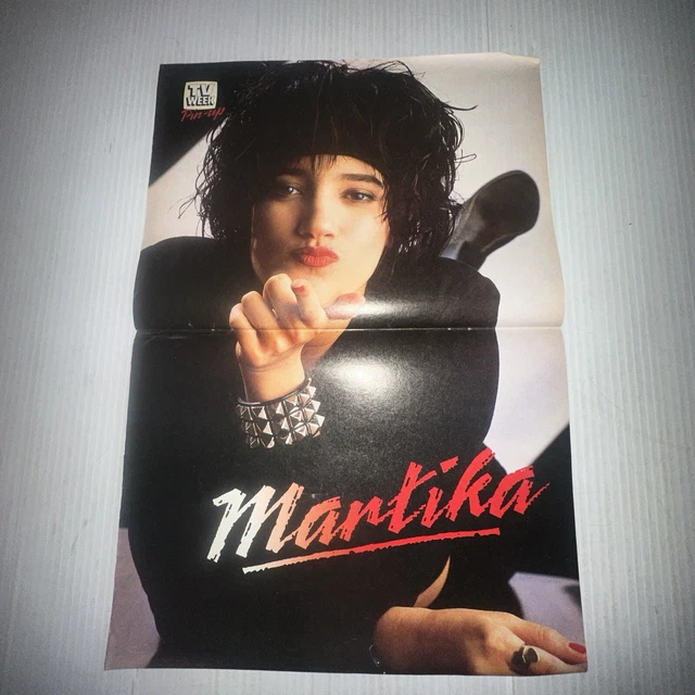 VINTAGE TV WEEK PIN UP POSTER OF MARTIKA AS IS $57.49 - PicClick AU