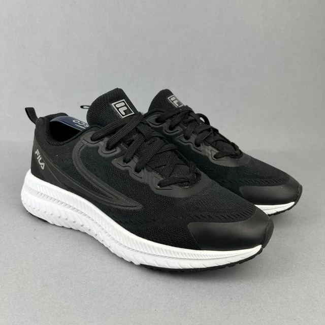 Fila womens trainers black store