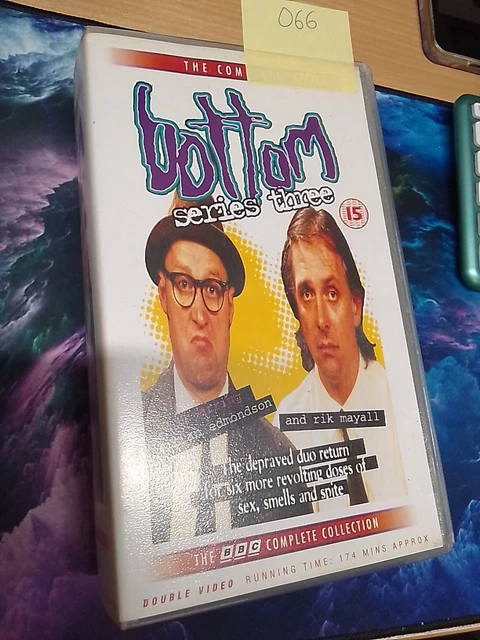 THE COMPLETE BOTTOM Series 3 - Box Set - PAL VHS Video Tapes £8.50 ...