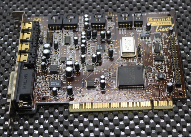 CREATIVE LIVE SOUND Blaster Live CT4620 PCI Sound Card £25.00 - PicClick UK