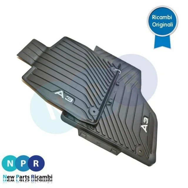 TAPPETINI ANTERIORI GOMMA Originale Audi A3 8V EUR 69,24 - PicClick IT