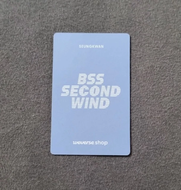 SEVENTEEN SEUNGKWAN BSS second wind album weverse pob pre order ...