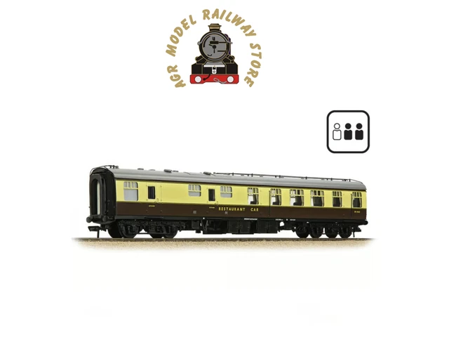 BACHMANN 39-102CPF BR Mk1 RU Restaurant BR Chocolate & Cream Passengers ...