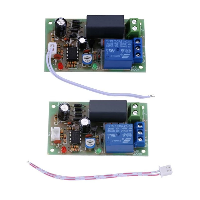 AC 220V ADJUSTABLE Timer Delay Switch Turn Off Time Relay Module PLC ...