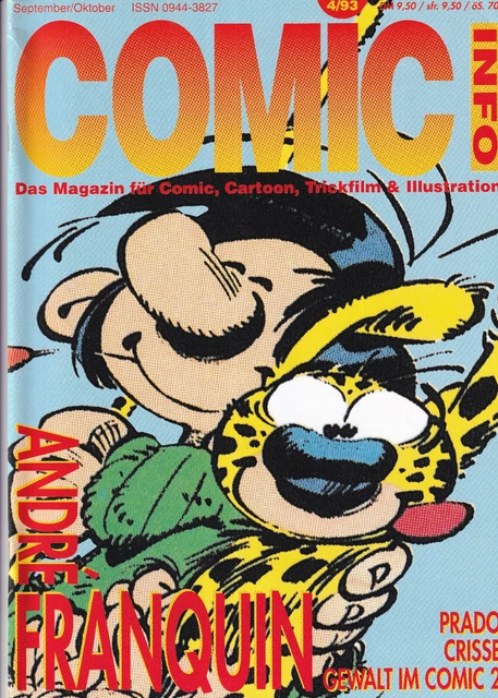 COMIC INFO HEFT 4/1993 - Magazin für Comic, Cartoon, Trickfilm ...