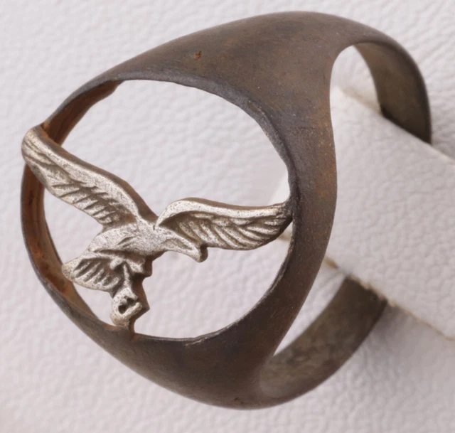 LUFTWAFFE GERMAN WW2 Pilots Ring WWII Air FORCE Germany WEHRMACHT Eagle ...