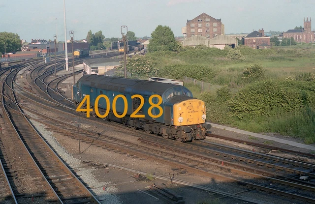 ORIGINAL 35MM Colour Negative 40028 At Warrington Full Copyright £1.25 ...