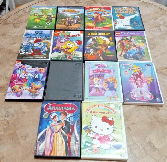 LOT OF 14 Animated Cartoon Family Kids Children Movies DVD £13.14 ...