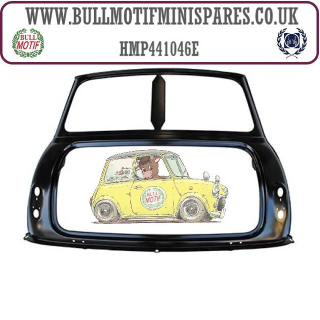 CLASSIC MINI REAR PANEL - SALOON (MK2 1967/ Mk1 Lamps) HERITAGE ...