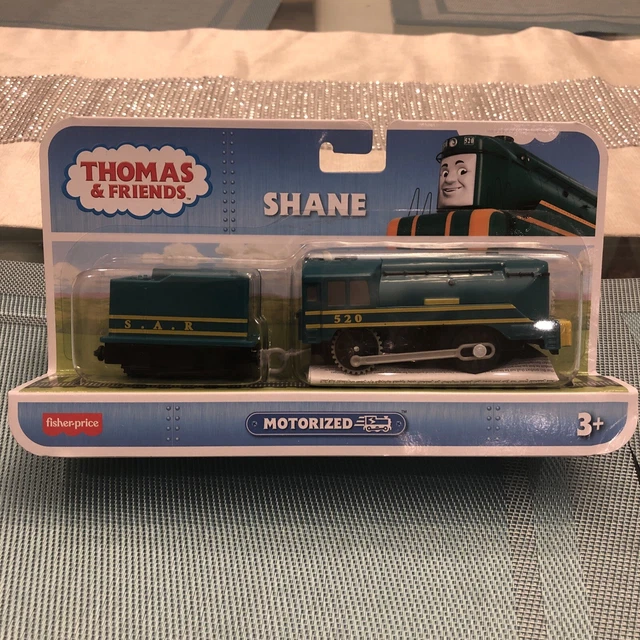 FISHER-PRICE THOMAS AND Friends Trackmaster Shane Motorized Engine ...