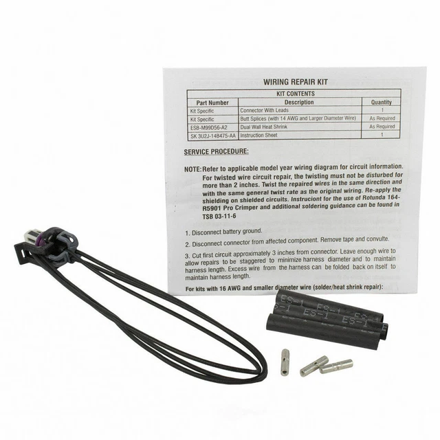 EXHAUST GAS RECIRCULATION (EGR) Valve Position Sensor Connector ...