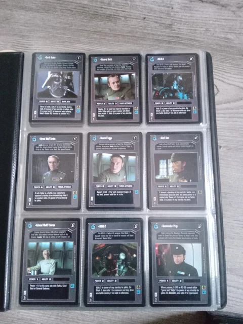 COLLECTION COMPLÈTE CARTES star wars CCG decipher EUR 990,00 - PicClick FR