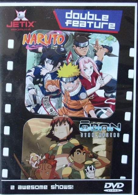 NARUTO / OBAN Star Racers Manga Anime Jetix Double Feature (DVD 2006) £ ...