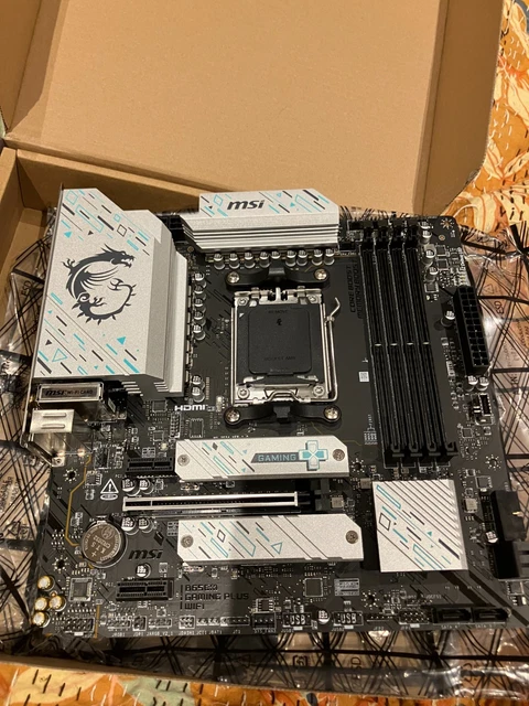 MSI B650M GAMING Plus WIFI AMD Motherboard £103.66 - PicClick UK