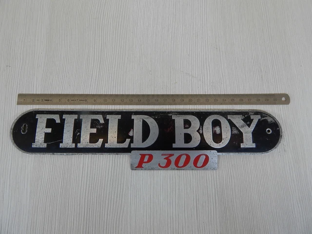 RF1 BADGE LOGO Scritta Originale Vintage Trattore Nuffield Field Boy ...