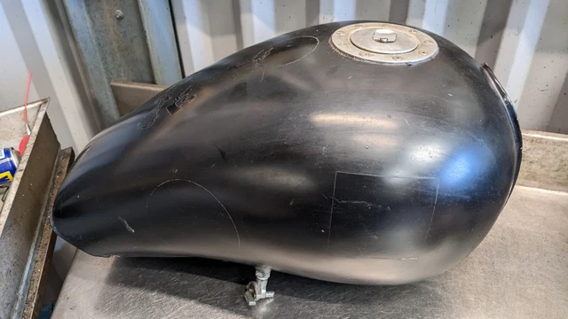 CHOP CHOPPER FUEL Tank Hardtail Petrol Tank Cafe Racer Bobber Custom ...