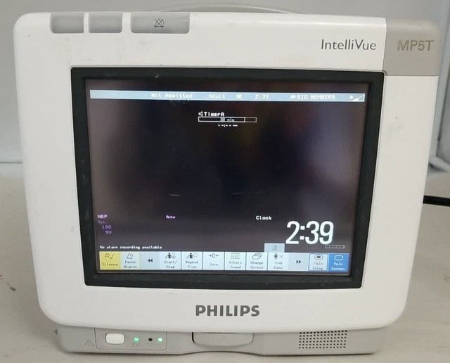 PHILIPS INTELLIVUE MP5T Patient Monitor EUR 225,00 - PicClick FR