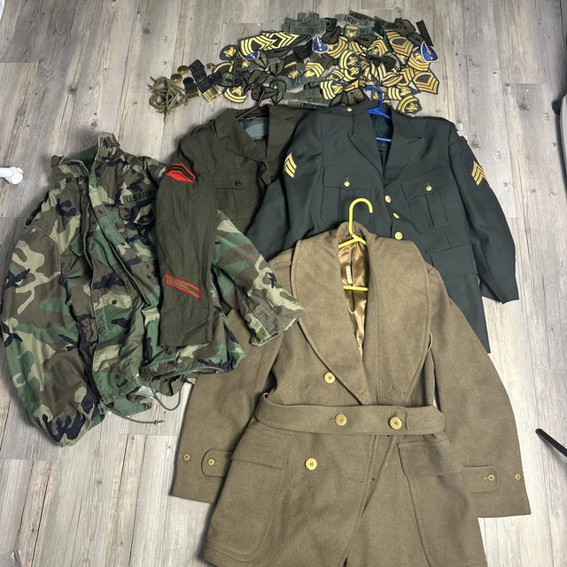 VINTAGE WW2 US Army M-1926 Officer MAJOR Overcoat Army Jacket Uniform ...