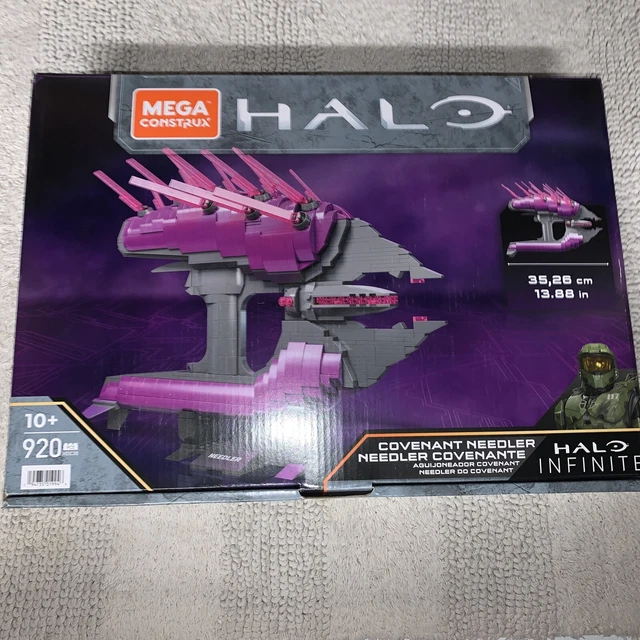 HALO MATTEL MEGA Construx Halo Infinite Covenant Needler Set . Factory ...
